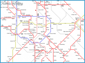 Belgium Subway Map - TravelsFinders.Com
